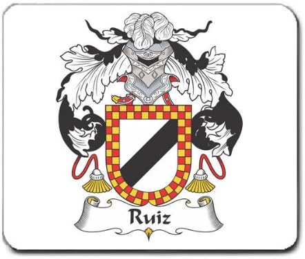 Amazon.com : Ruiz Family Crest Coat of Arms Mouse Pad : Clothing