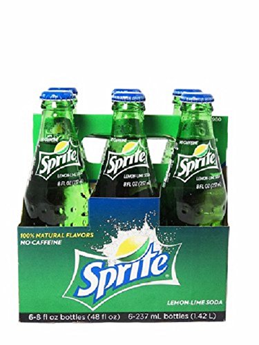 Sprite 8oz Glass Bottles 4-6 Packs (24 Bottles) Sprite on Galleon ...