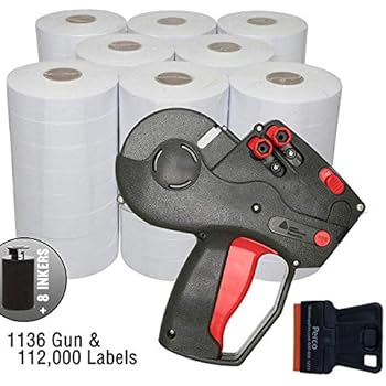 Amazon.com : Monarch 1136 Price Gun with Labels Value Pack: Includes ...