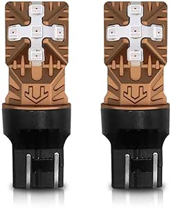 Amazon.com: LASFIT 7443 LED Brake Tail Light Bulb, Super Bright 7444NA ...