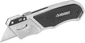 Amazon.com: Husky 2.4 in. Compact Retractable Utility Knife : Tools ...