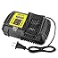 DEWALT DCB115 MAX Lithium Ion Battery Charger, 12V-20V, Yellow and ...