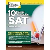 Amazon.com: 10 Practice Tests for the SAT, 2019 Edition: Extra ...