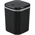 Amazon.com: Melontray 0.5 Gallon Desktop Mini Trash Can, Mini Push ...