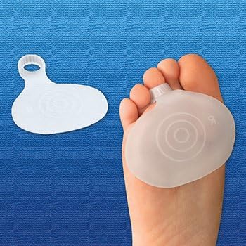 Amazon.com: Silipos Softzone Gel Metatarsal Pad w/Toe Spreader, Large ...