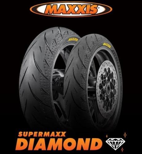 MAXXIS SUPERMAXX DIAMOND TYRES 120/70ZR17 180/55ZR17: Amazon.co.uk: Car ...