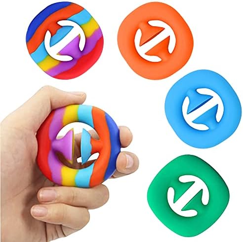 JKBBKLCZ Snapper Fidget Toys Hand Grip Squeeze Grab Snap Pop Sensory ...