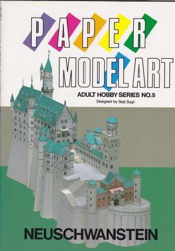 Neuschwanstein Castle Japanese Paper Model Art Kit! - Want It All