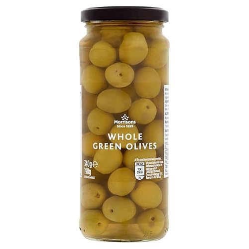Morrisons Jalapeno-Stuffed Queen Olives, 240g: Amazon.co.uk: Prime Pantry
