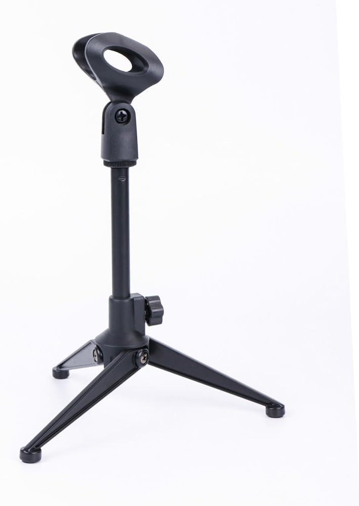 Amazon.com: Weymic Universal Adjustable Desk Microphone Stand Portable ...
