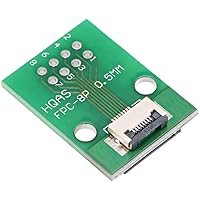 Amazon.com: uxcell FFC FPC 6 Pin 0.5mm 1mm Pitch to DIP 2.0mm PCB Converter Board Couple Extend ...