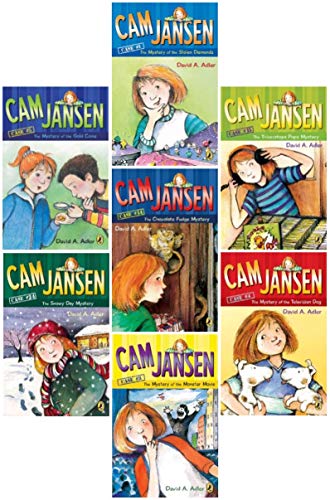 Cam Jansen 7 Book Libary Set: Mystery of the Gold Coin / Chocolate ...