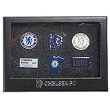 CHELSEA FC Official Badge Metal Pin Blue Club Crest: Amazon.co.uk ...