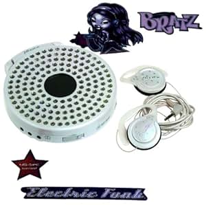 Amazon.com: White Bratz Stylin' Portable CD Player: Toys & Games
