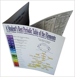 A Student's Best Periodic Table of the Elements and Other Useful ...