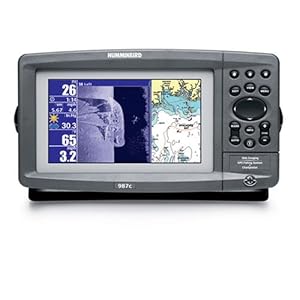 Amazon.com: Humminbird 987c 7-Inch Waterproof Marine GPS and Fishfinder ...