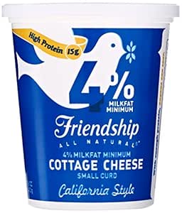 Amazon.com: Friendship, Cottage Cheese 4%, 16 Ounce : Grocery & Gourmet ...