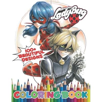 Mịraculous Ladỵbug Coloring Book: With 100 Philippines | Ubuy