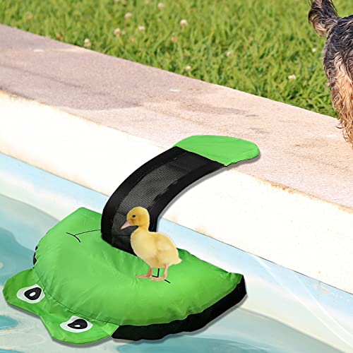 2 Pack Animal Saving Escape Ramp for Pools - Frog Floating Ramp Rescues ...
