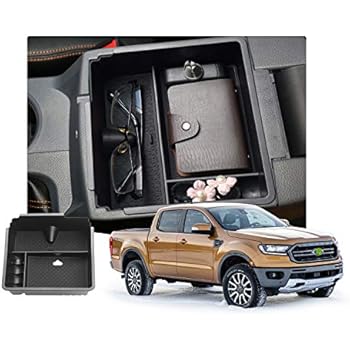 Amazon.com: Vehicle OCD - Center Console Organizer Tray for Ford Ranger ...