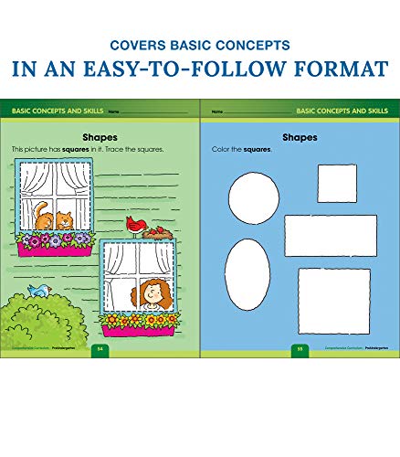 Comprehensive Curriculum of Basic Skills Preschool Workbook, Math ...