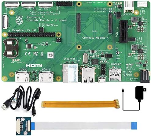 New Raspberry Pi Compute Module 4 IO Board Development Platform and ...