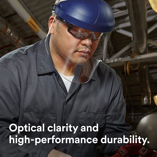 3M Ratchet Headgear H8A with Clear Polycarbonate Faceshield WP96 ...