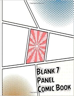 Blank 7 panel Comic Book : Comics, Edge: Amazon.co.uk: Books