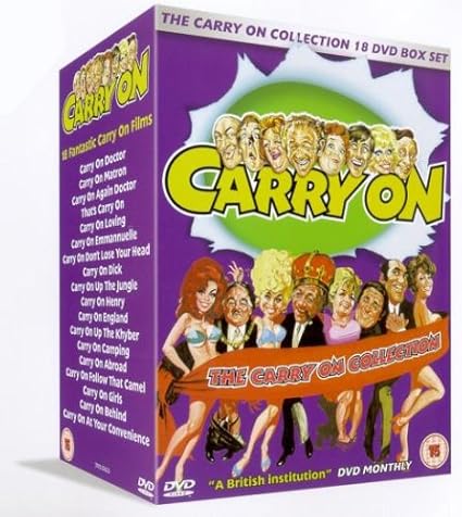Carry On Collection [DVD]: Amazon.co.uk: Kenneth Williams, Charles ...