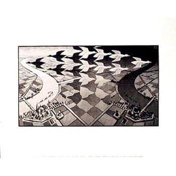 Amazon.com: Angels and Devils - Circle Limit IV by M.C. Escher 25 ...