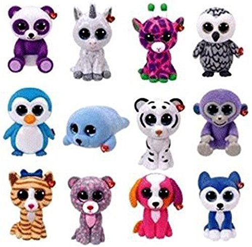 TY Mini Boo Figures SERIES 2 - COMPLETE SET OF 12 - (NO DUPLICATES!)