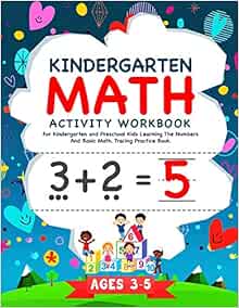 Kindergarten Math Activity Workbook: For Kindergarten and Preschool ...