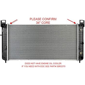 Amazon.com: NEW RADIATOR ASSEMBLY FITS GMC 00-06 SIERRA YUKON 1500 2500 ...