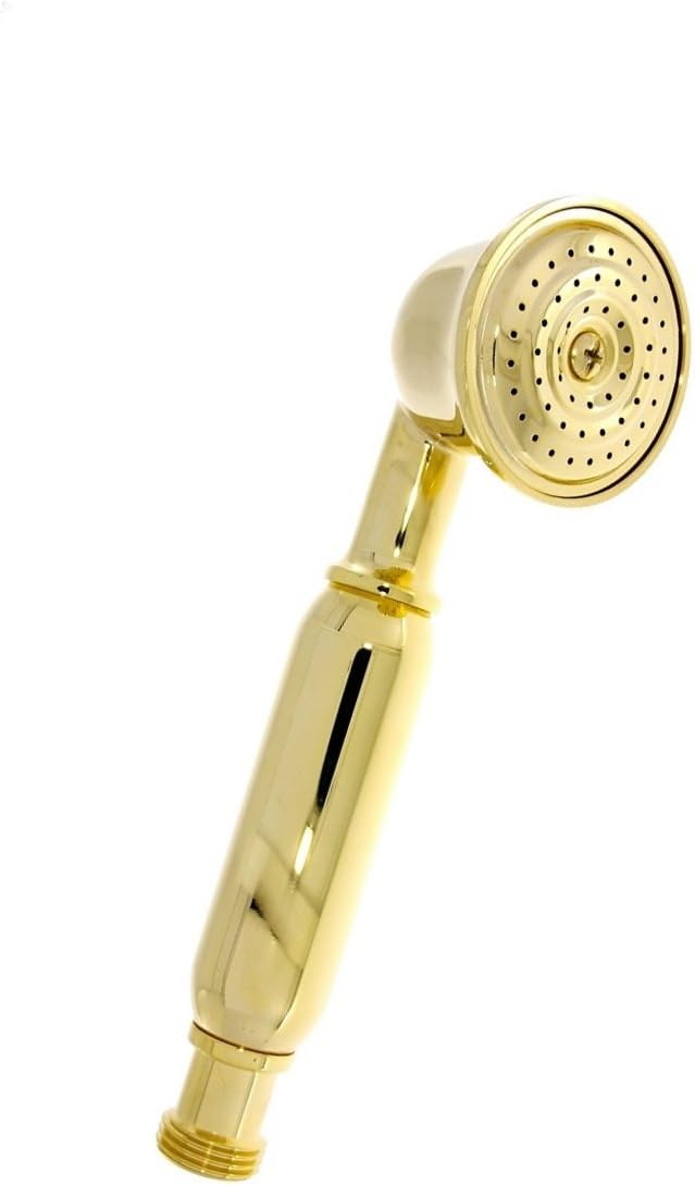 Design Nostalgie Retro Handbrause Duschkopf Duschbrause Brause Brausekopf Gold: Amazon.de: Baumarkt