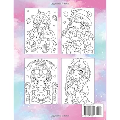 Buy Decora Coloring Book: Decora Anime Girl filled with Kawaii Designs ...