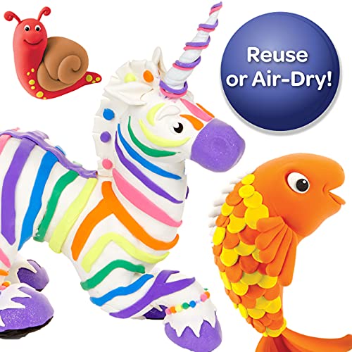 Crayola Model Magic White 1 Oz Air Dry Modeling Clay For Kids Bulk School Supplies For 
