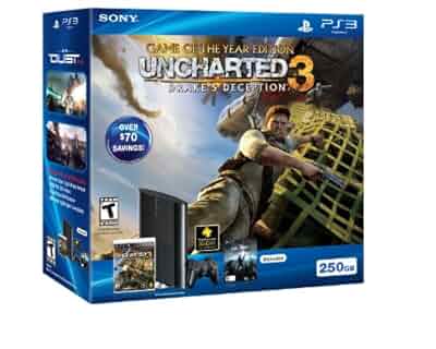 Amazon.com: PS3 250GB Uncharted 3: Game of the Year Bundle: Video Games