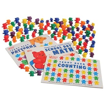 Amazon.com: Teddy Bear Math Books and Teddy Bear Counters Set ...