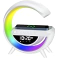 Dewould G-Type Wireless Charging Light,Wireless Charging Clock Alarm ...
