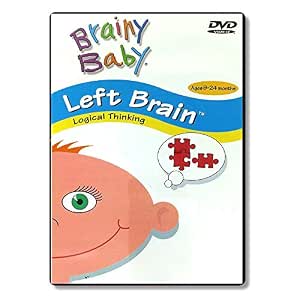 Amazon.com: Brainy Baby Left Brain DVD: Inspiring Logical Thinking ...