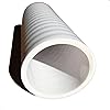 HydroMaxx 25 Feet x 1.5 Inch White Flexible PVC Pipe, Hose and Tubing ...