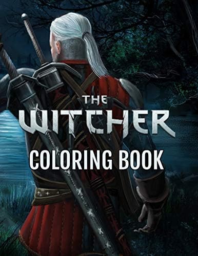 سعر The Witcher Coloring Book: The Witcher Premium Coloring Pages For ...