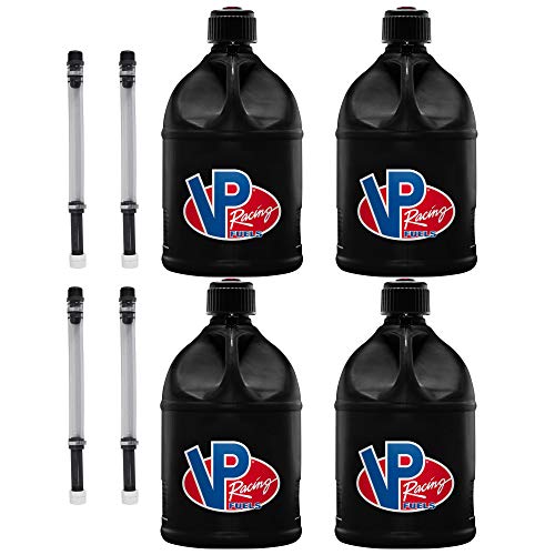 VP Racing Fuels Motorsport 5 Gallon Round Plastic Utility Jug Black ...