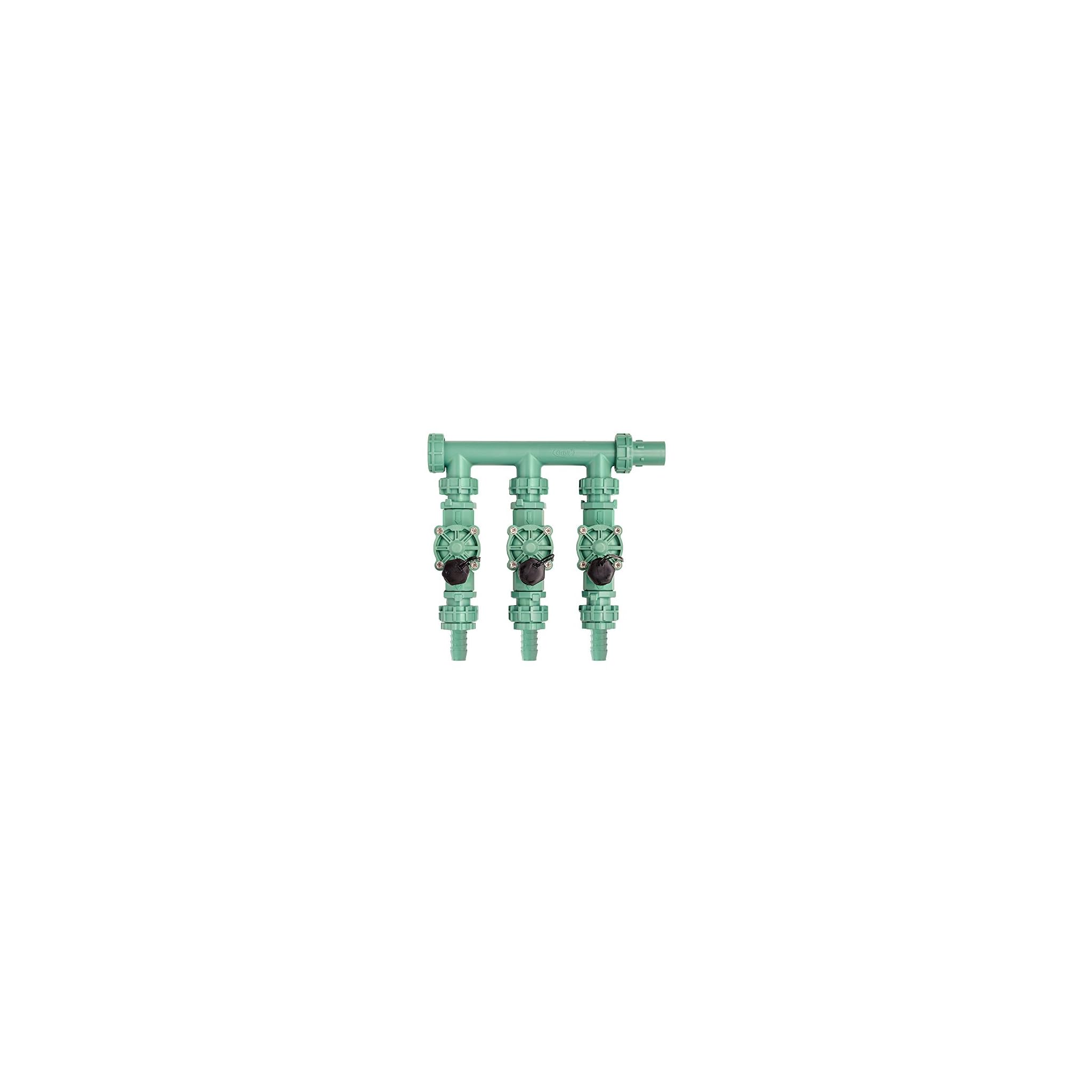 Orbit 91207 3-Valve Preassembled Manifold, Poly Pipe - irrigation supplies