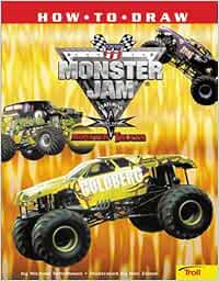 How to Draw Monster Jam: Featuring World Championship Wrestling Monster ...
