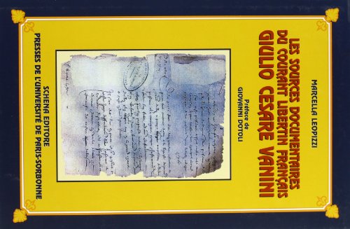 Wisrebackva: Les sources documentaires du courant libertin français ...