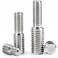 304 Stainless Steel Thread Adapter Male to Male M3 M4 M5 M6 M8 M10 M12 M14 M16 to M20 Double ...