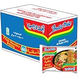 Indomie Instant Fried Noodles with Seasoning Powder and Sauce (Pack of ...