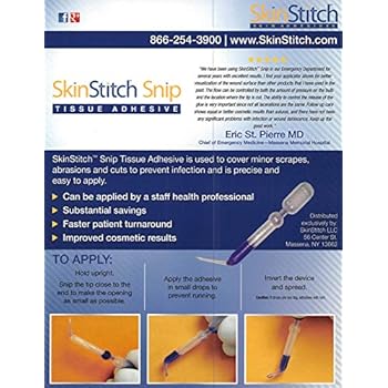 Amazon.com: Skinstitch Skin Adhesive Box/10: Health & Personal Care