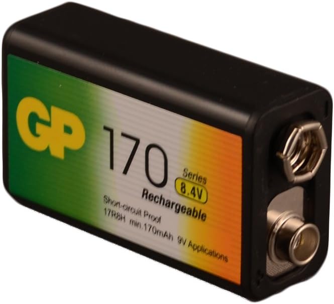 GP Batteries 170 mAh R8H Rechargeable battery Nichel-Metallo Idruro ...